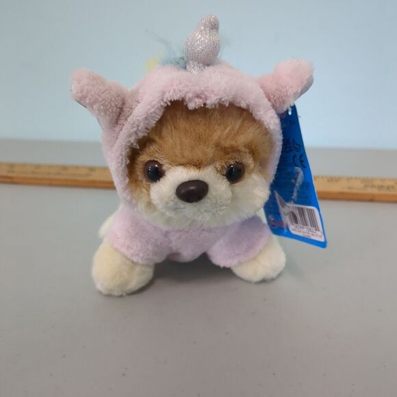 Gund | Toys | Itty Bitty Boo Pomeranian In Pink Unicorn Suit Sparkling ...